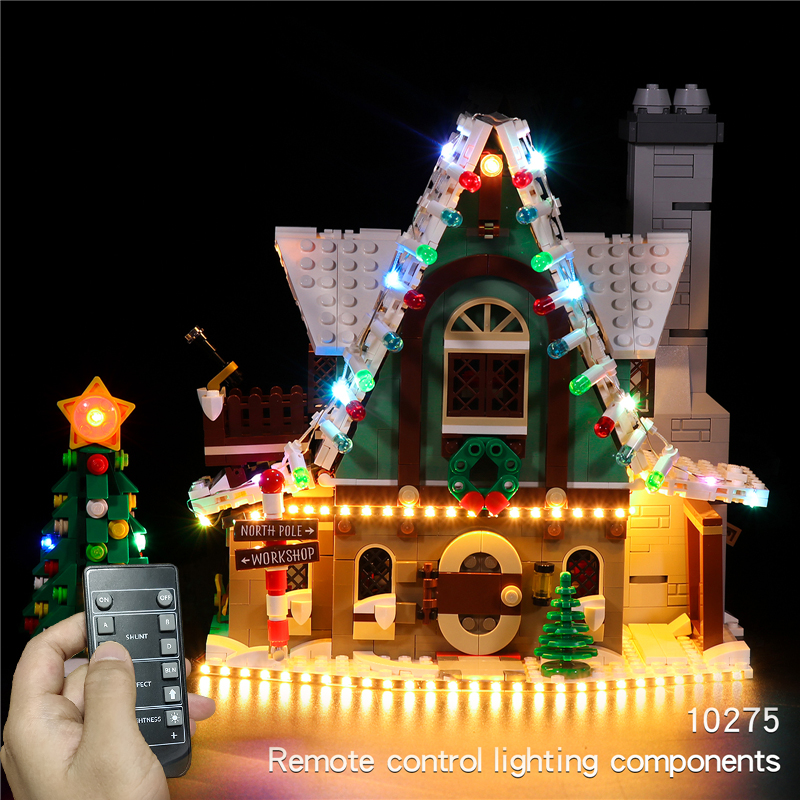 10275 Elf Club House LED lighting Kit ( Deluxe Remote Control Version ...