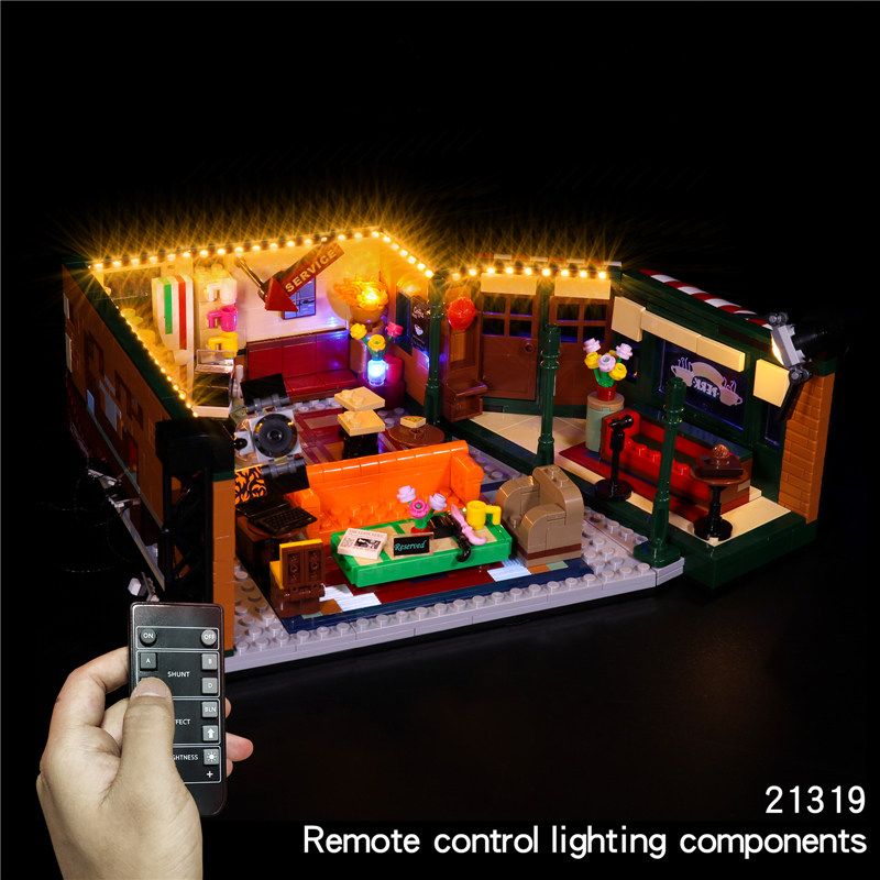 21319 Central Perk LED lighting Kit ( Deluxe Remote Control Version ...