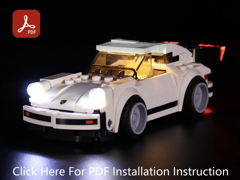 75895 Porsche 911 RSR P184 – instruction