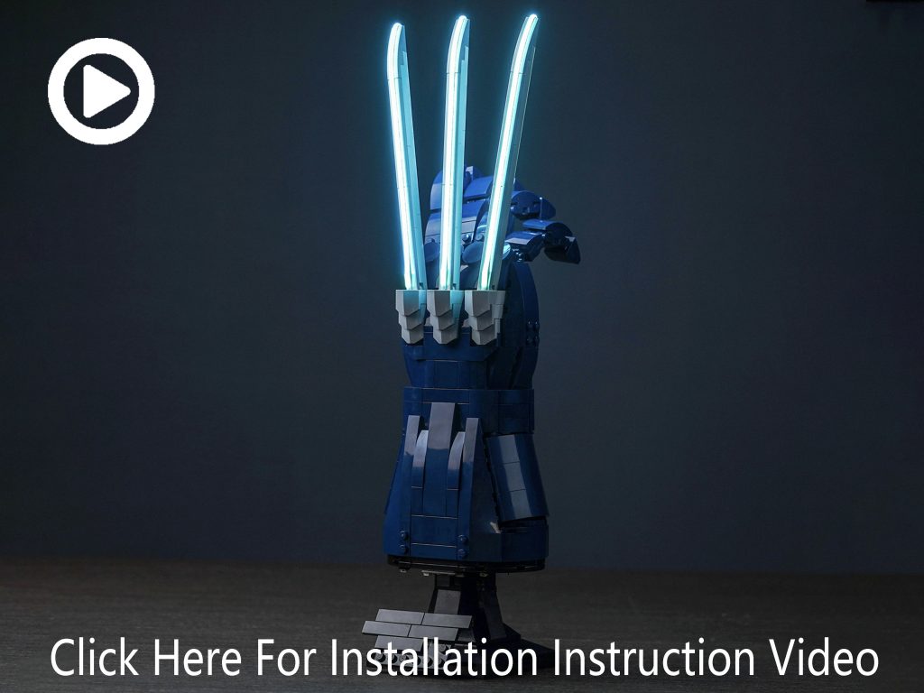 76250 Wolverine’s Adamantium Claws GC516 – instruction