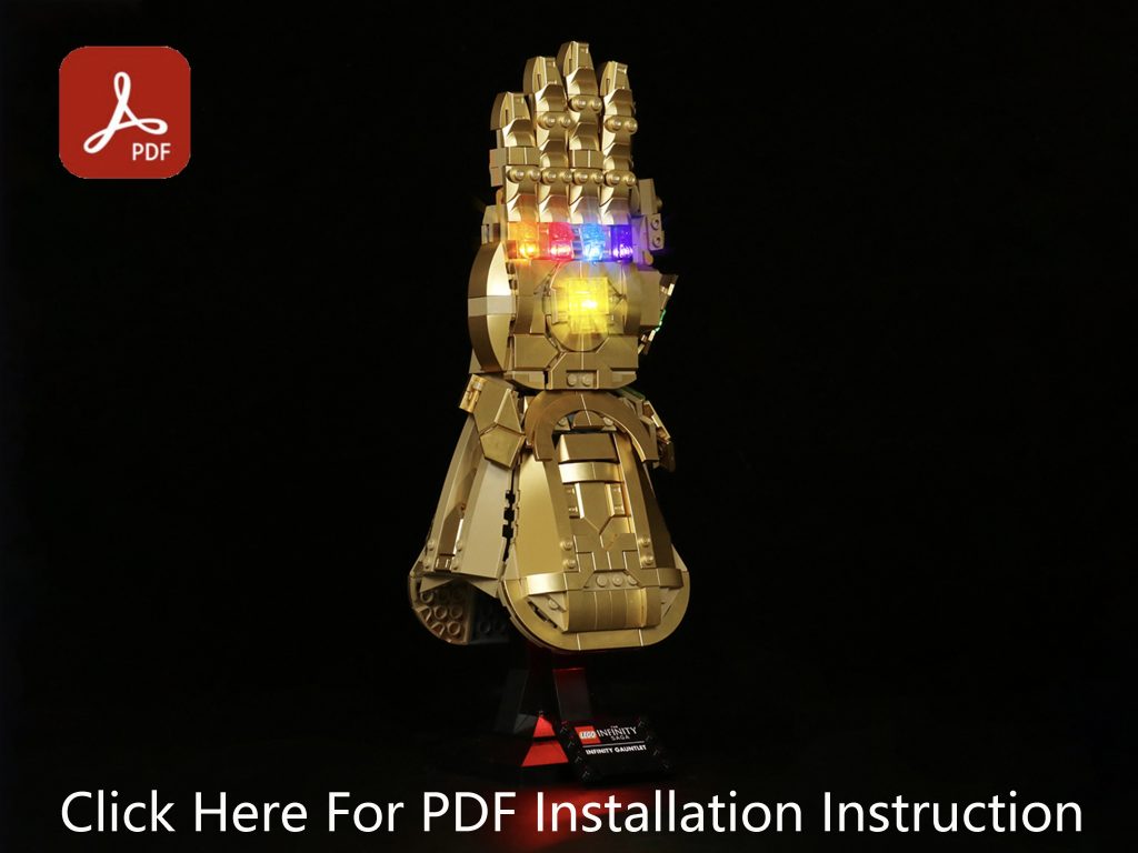 76191 Infinity Gauntlet GC15 – instruction