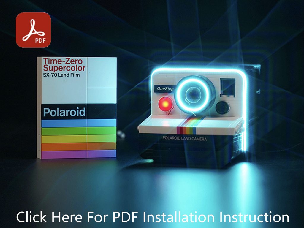 21345 Polaroid OneStep SX-70 Camera P61701 – instruction